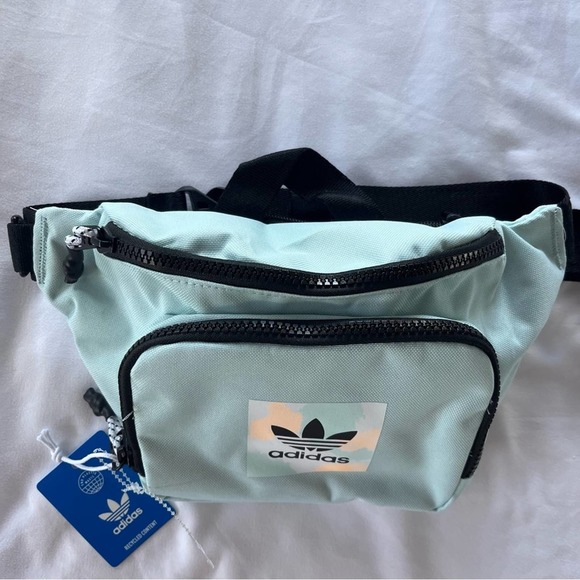 adidas Originals | Bags | Adidas Originals Trefoil Sport Hip Pack Halo ...